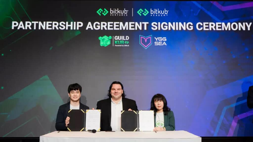 YGG SEA จับมือ Bitkub Ventures และ Bitkub Academy สร้างชุมชัน Game fi ให้แข็งแกร่งอย่างยั่งยืน