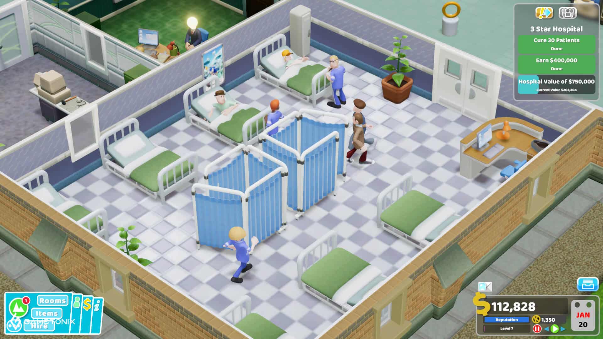 รีวิวเกม Two Point Hospital เกมบริหารโรงพยาบาลที่ไม่หมู