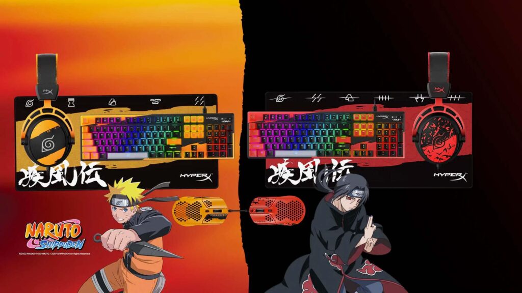 HyperX เปิดตัว Collection ใหม่ในธีมนินจา Naruto - gamxo