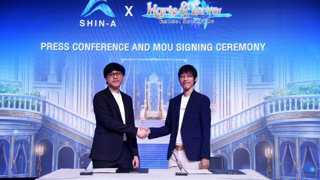 SHIN-A ผนึกกำลัง Kyrie & Terra เสริมความแกร่งทางธุรกิจ - GameTonix