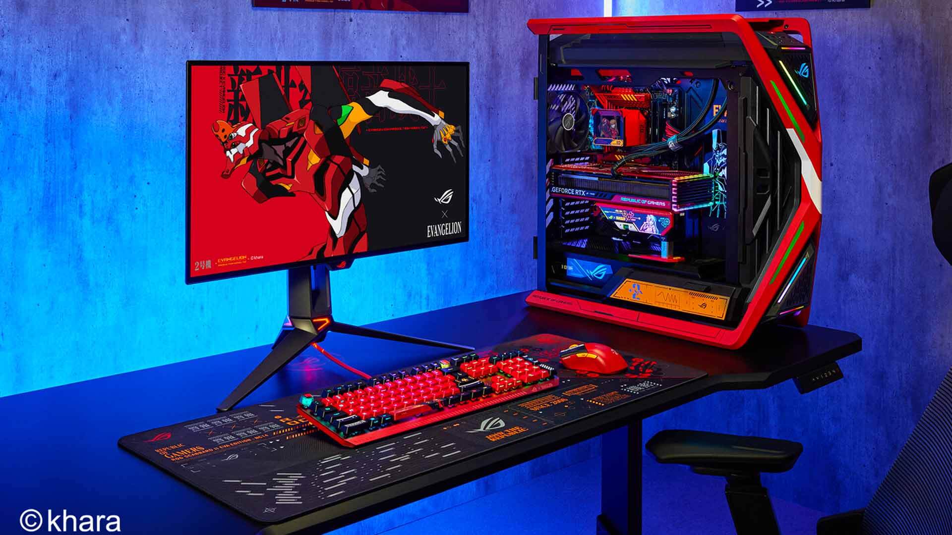 ASUS Republic of Gamers (ROG) เปิดตัวสินค้าใหม่ใน ธีม EVA-02